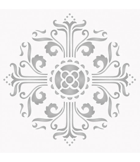 Stencil - quadrato classico raggi piccolo